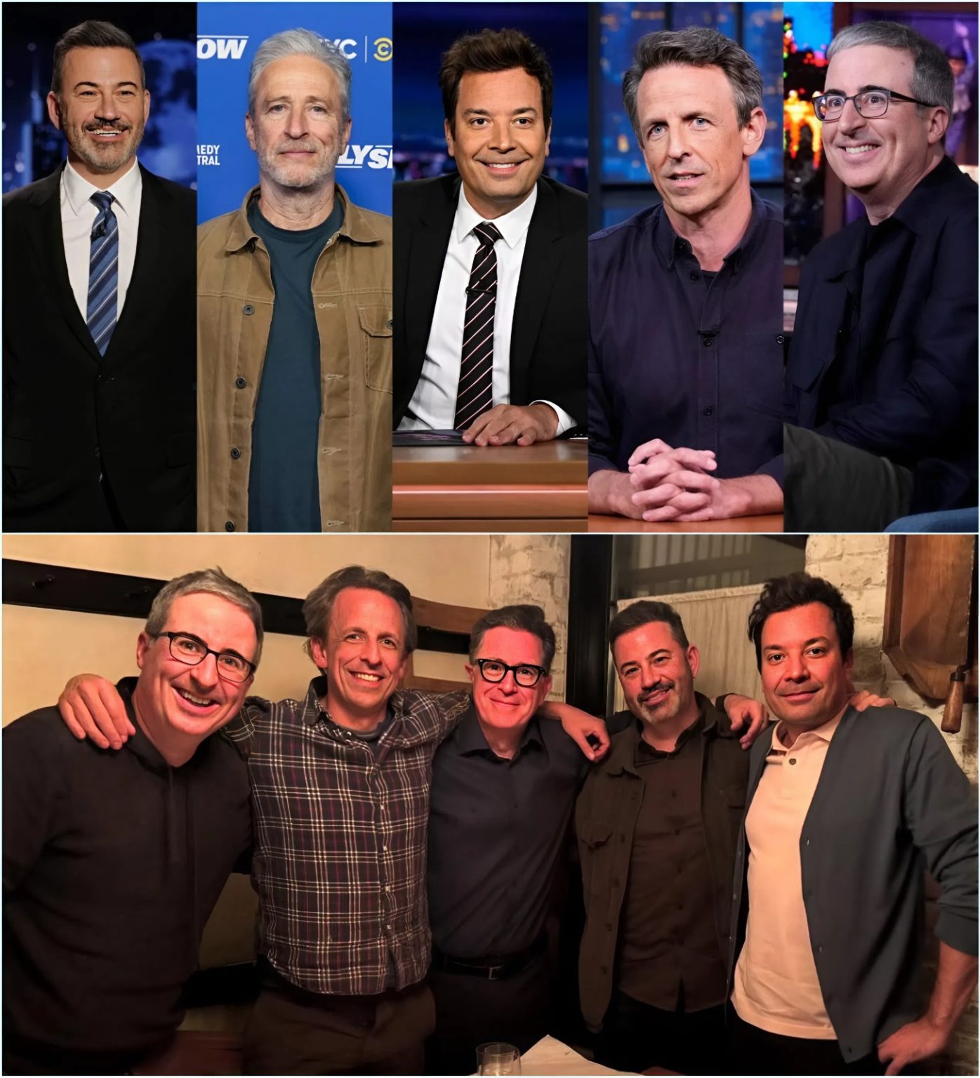 After CBS Abruptly Canceled The Late Show, Stephen Colbert, Jimmy ...